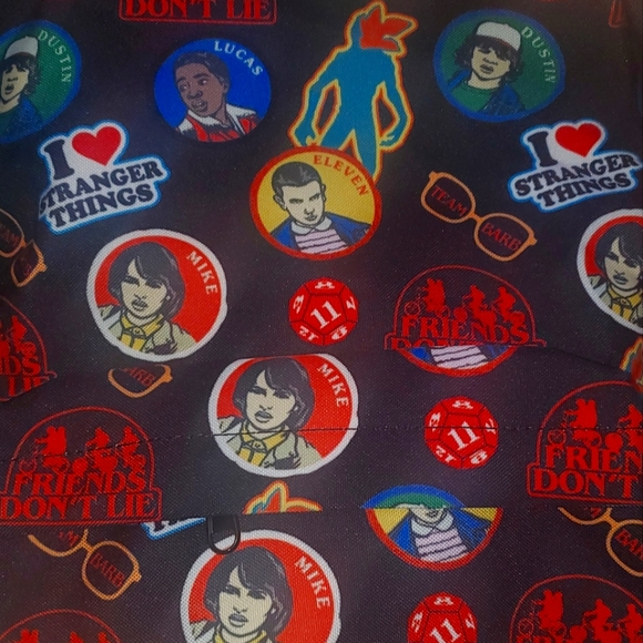 Loungefly | Bags | Loungefly Stranger Things Nylon Backpack Dustin ...